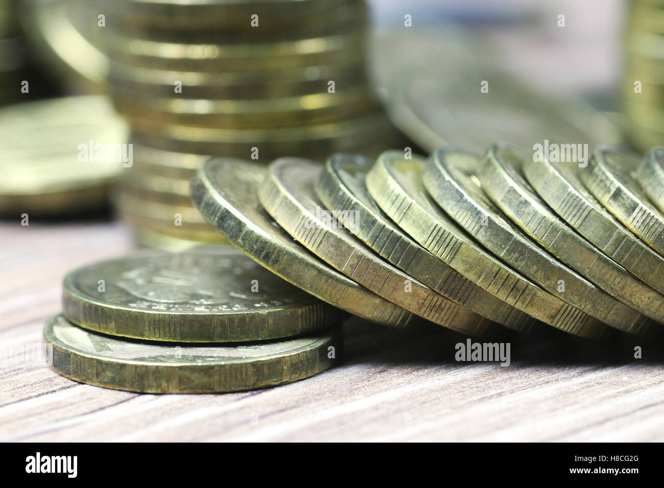 stack of coins Stock Photo - Alamy