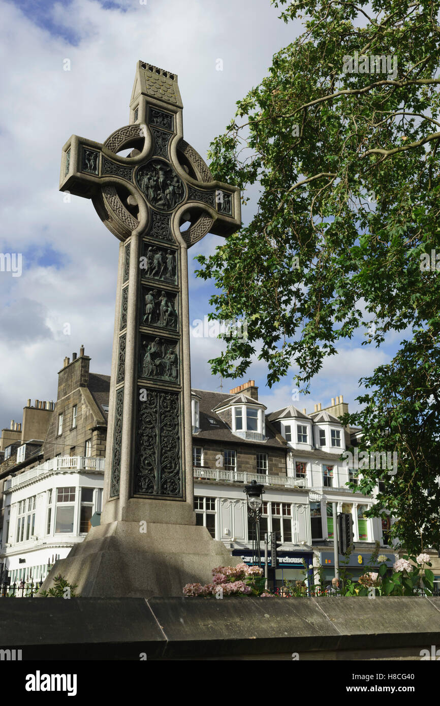 Edinburgh - Princes Street. Dean Ramsay Cross Stock Photo - Alamy