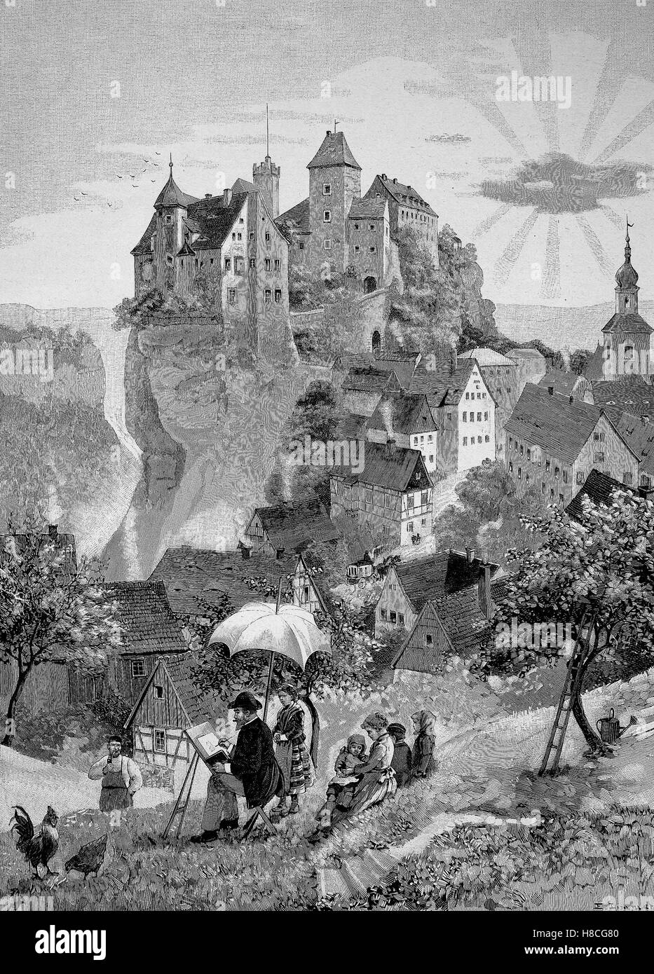 Hohnstein Castle (German: Burg Hohnstein) is a medieval castle in the ...