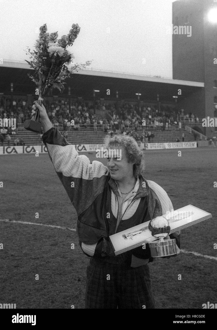 ROBERT PRYTZ Football player awarded with Swedish Guldbollen as the ...