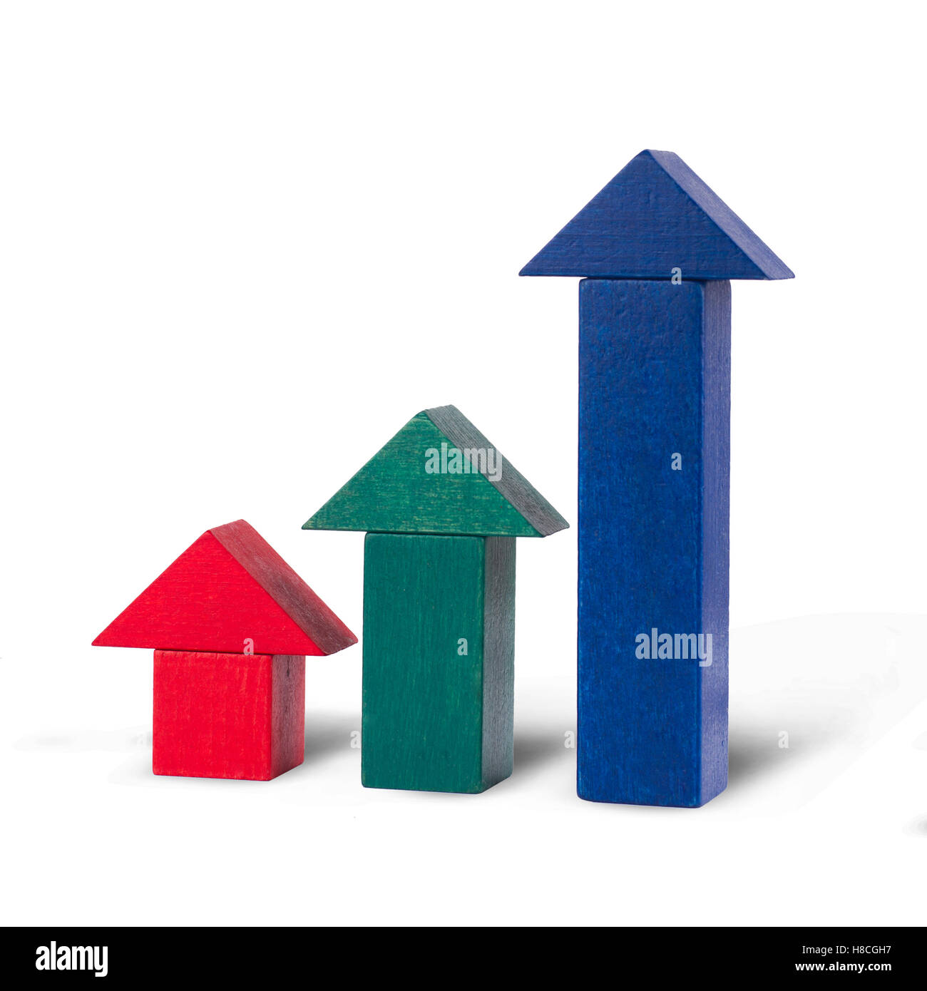 Chart with arrow vector hi-res stock photography and images - Alamy