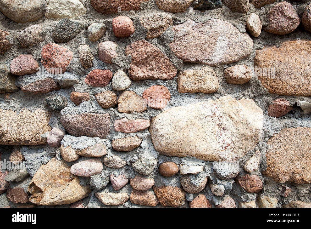 part of a stone wall Stock Photo - Alamy