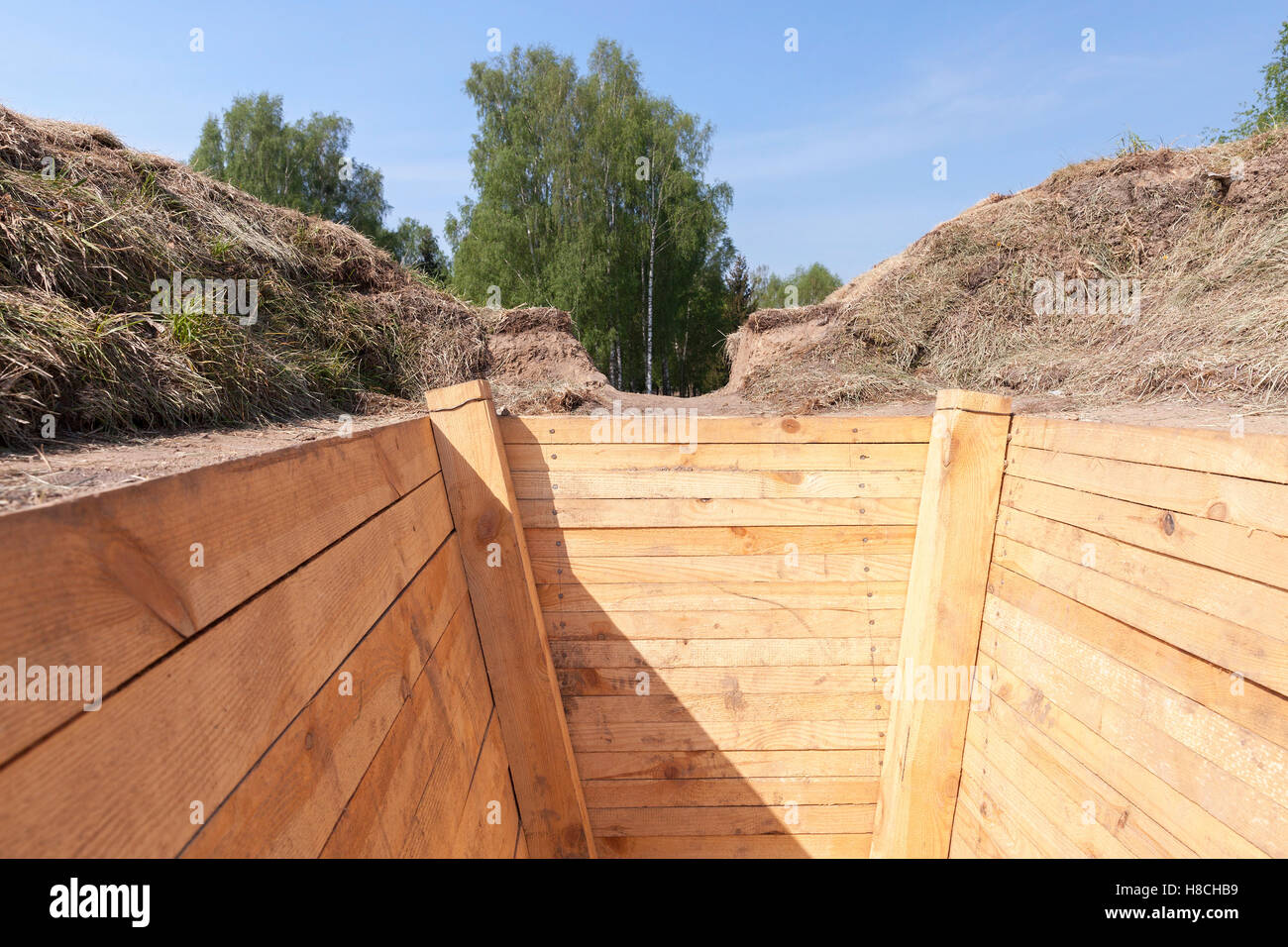 trenches for combat Stock Photo - Alamy