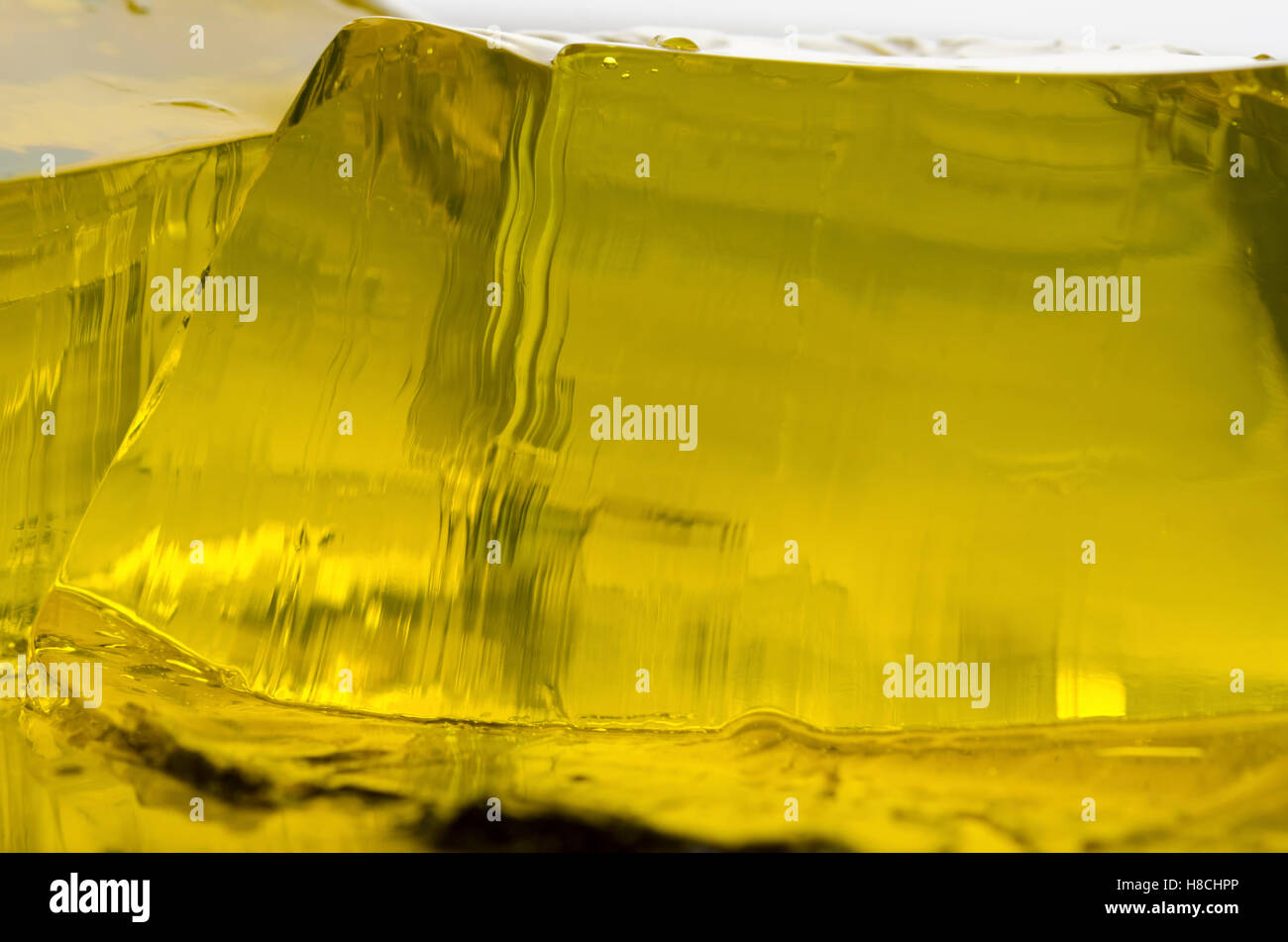 Closeup jelly. Abstract shot Stock Photo - Alamy