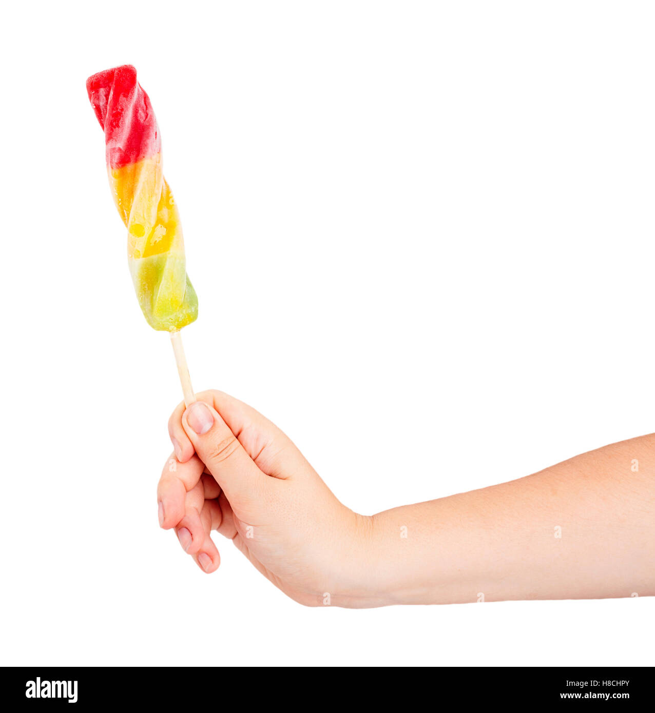 Sorbet yellow frost Cut Out Stock Images & Pictures - Alamy