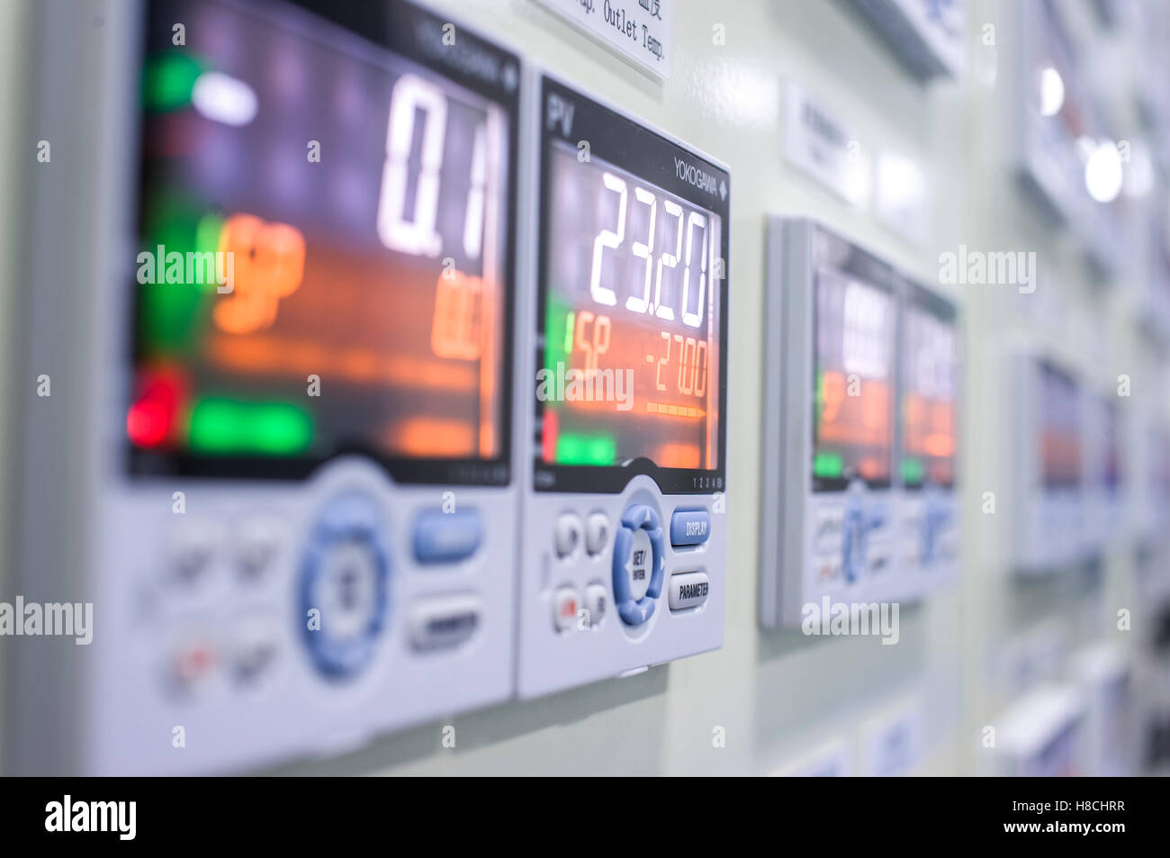 screen and controller on industrial equipment Stock Photo - Alamy