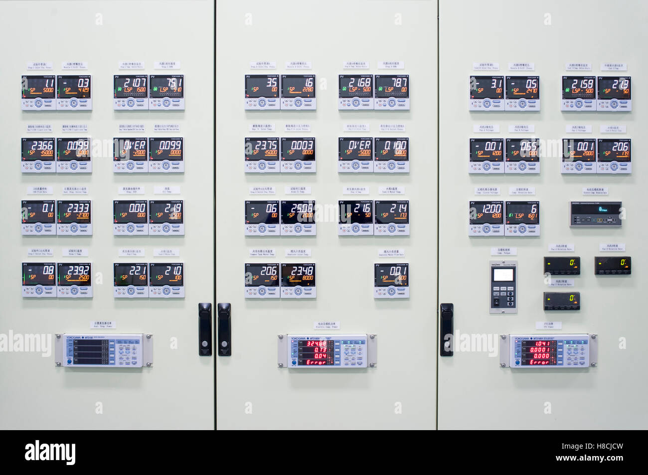 screen and controller on industrial equipment Stock Photo - Alamy