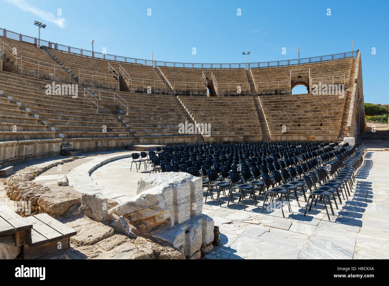 The oldest surviving Roman theater in the eastern Mediterranean ...