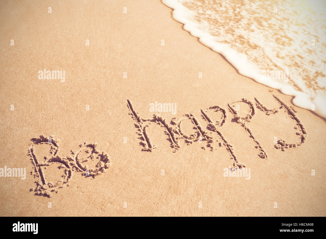 Enjoy text written on hi-res stock photography and images - Alamy