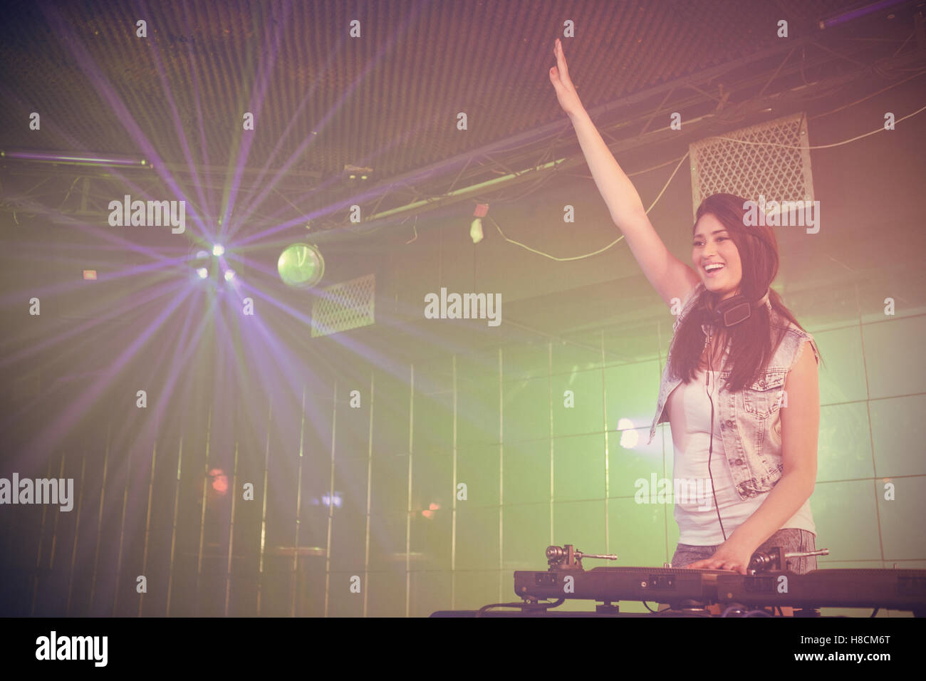 Female disc jockey hi-res stock photography and images - Alamy