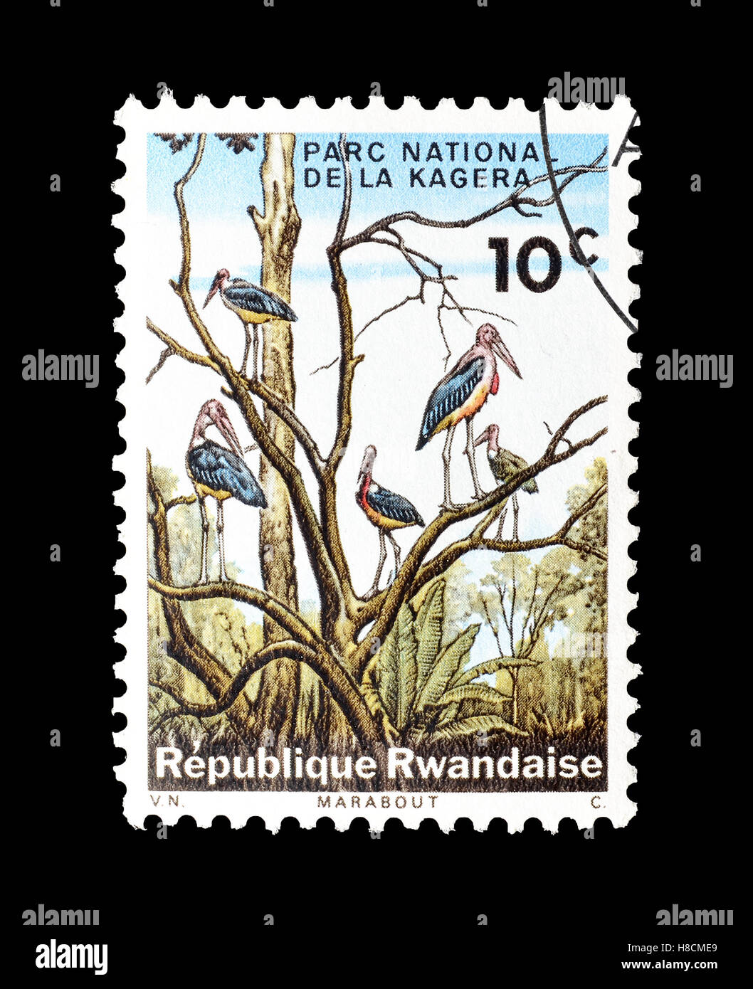 Rwanda stamp 1965 Stock Photo - Alamy