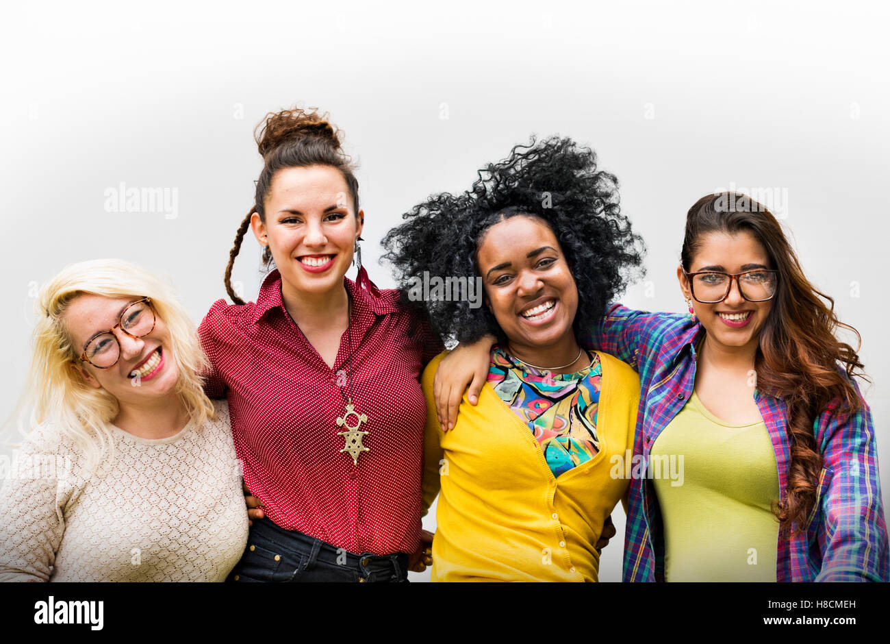 Group of Friends Happiness Enjoyment Concept Stock Photo - Alamy