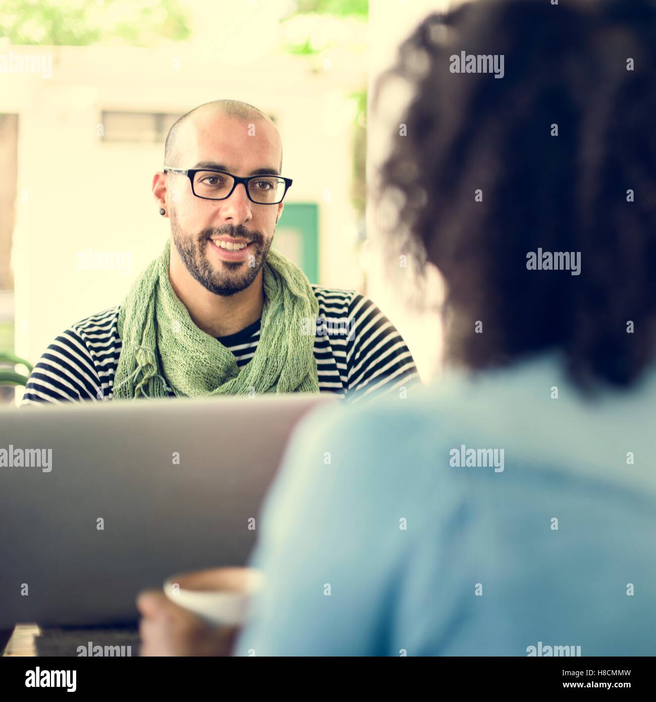 African Descent Team Communication Meeting Concept Stock Photo - Alamy