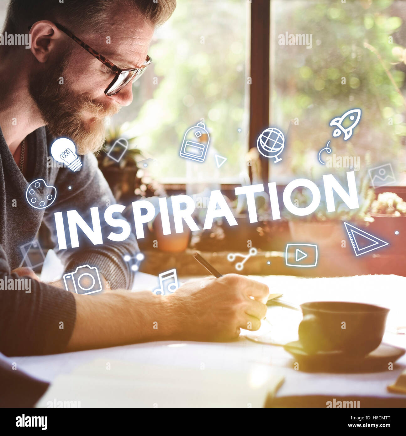 Creativity Design Process Graphics Concept Stock Photo - Alamy