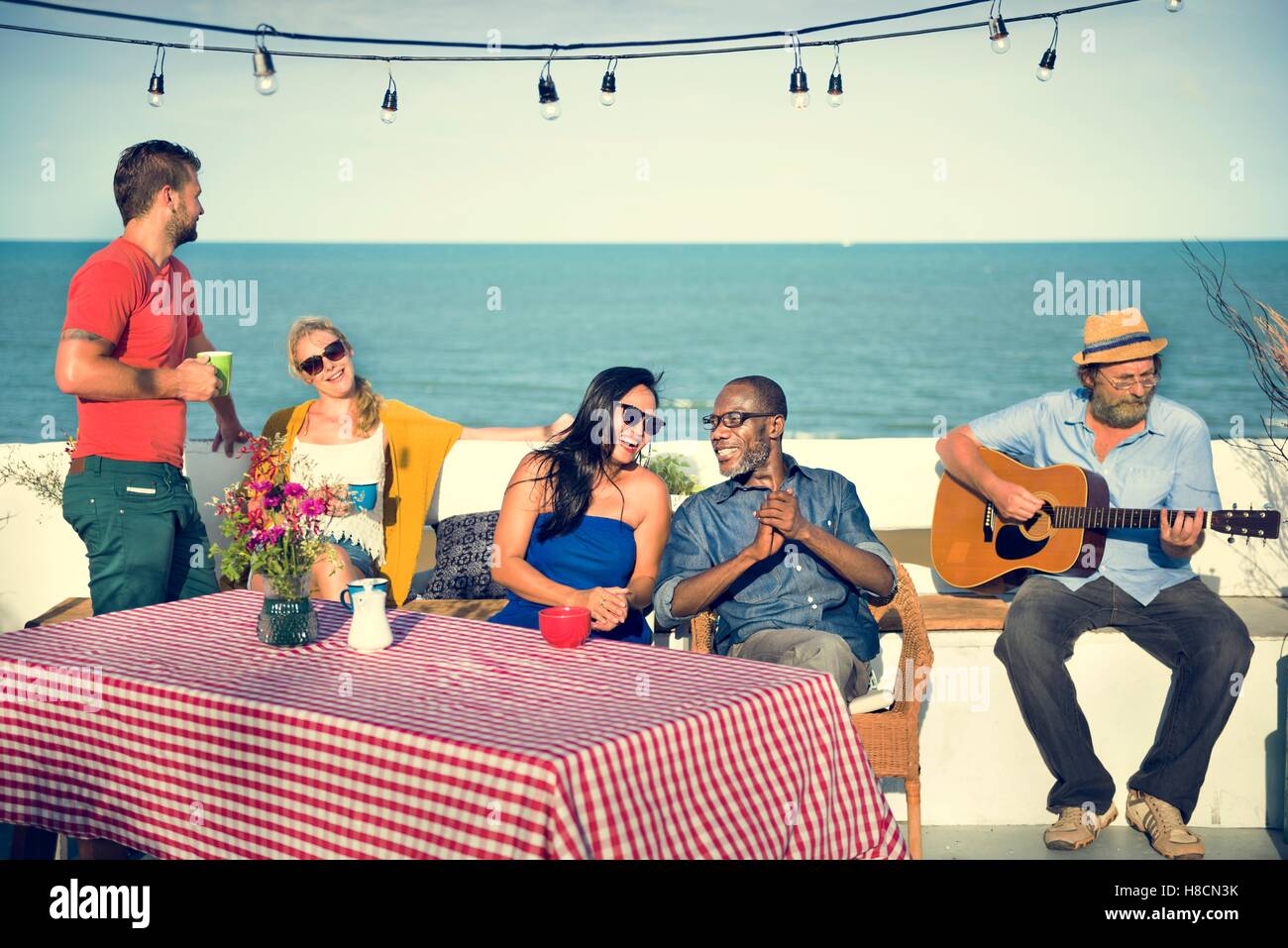 Group Of People Together Concept Stock Photo - Alamy