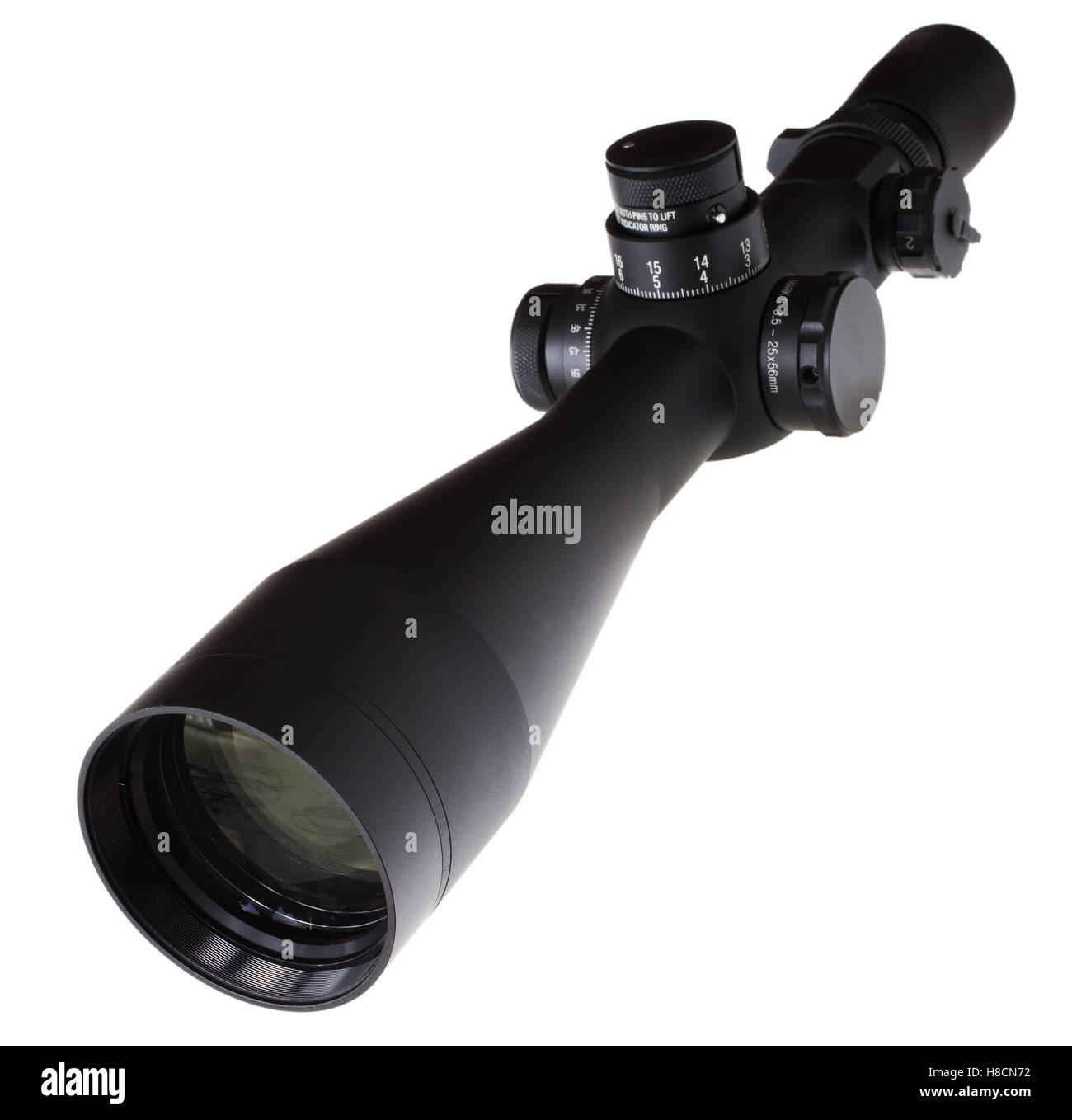 High magnification optic used for long range shooting Stock Photo - Alamy