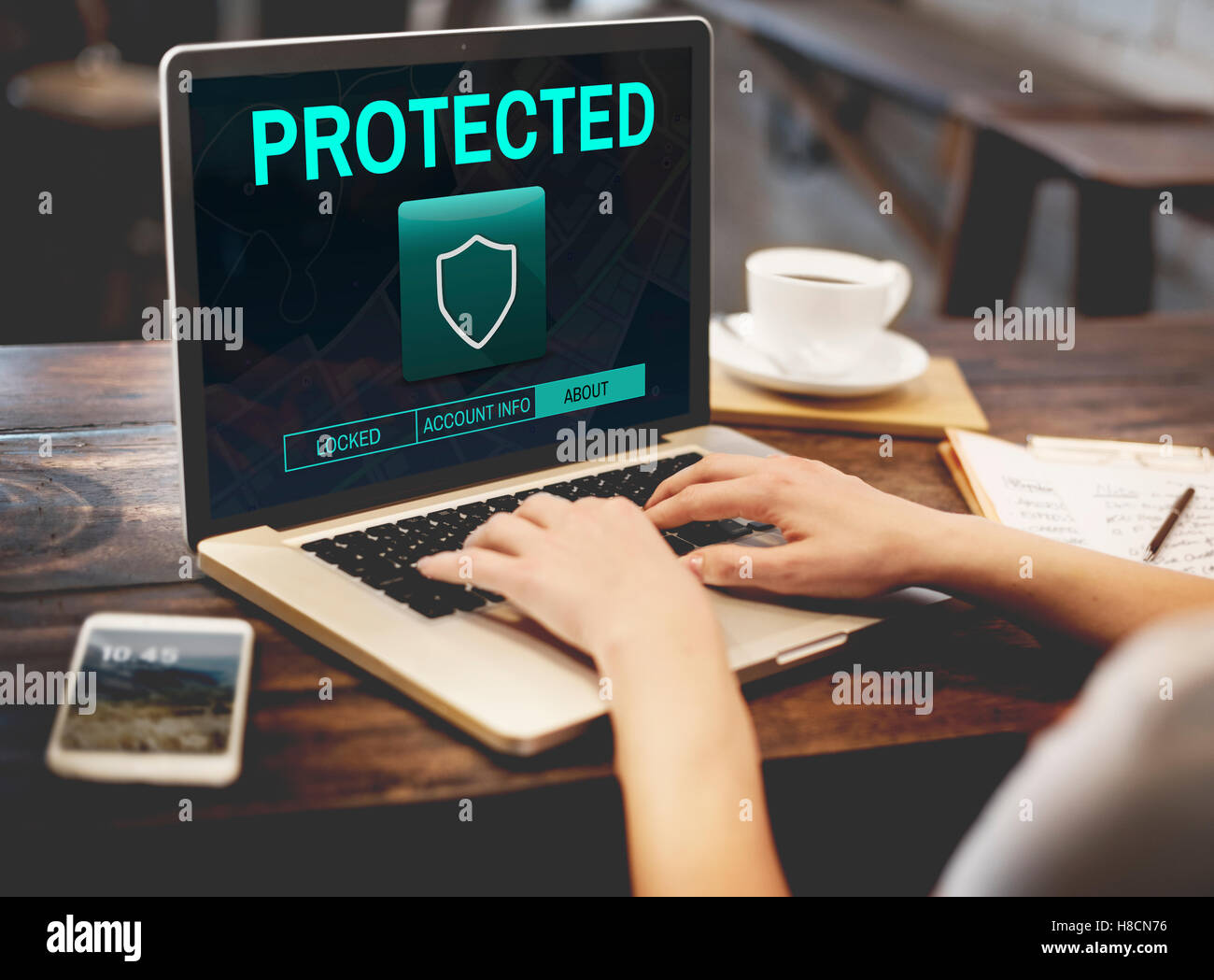 Protected Security Policy Safety Concept Stock Photo - Alamy