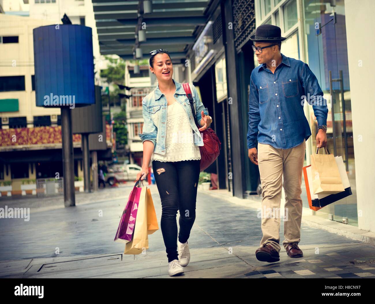 People Shopping Spending Customer Consumerism Concept Stock Photo - Alamy