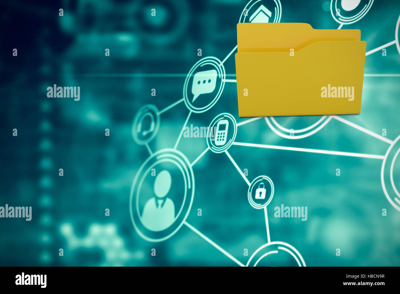 Folder icon hi-res stock photography and images - Alamy