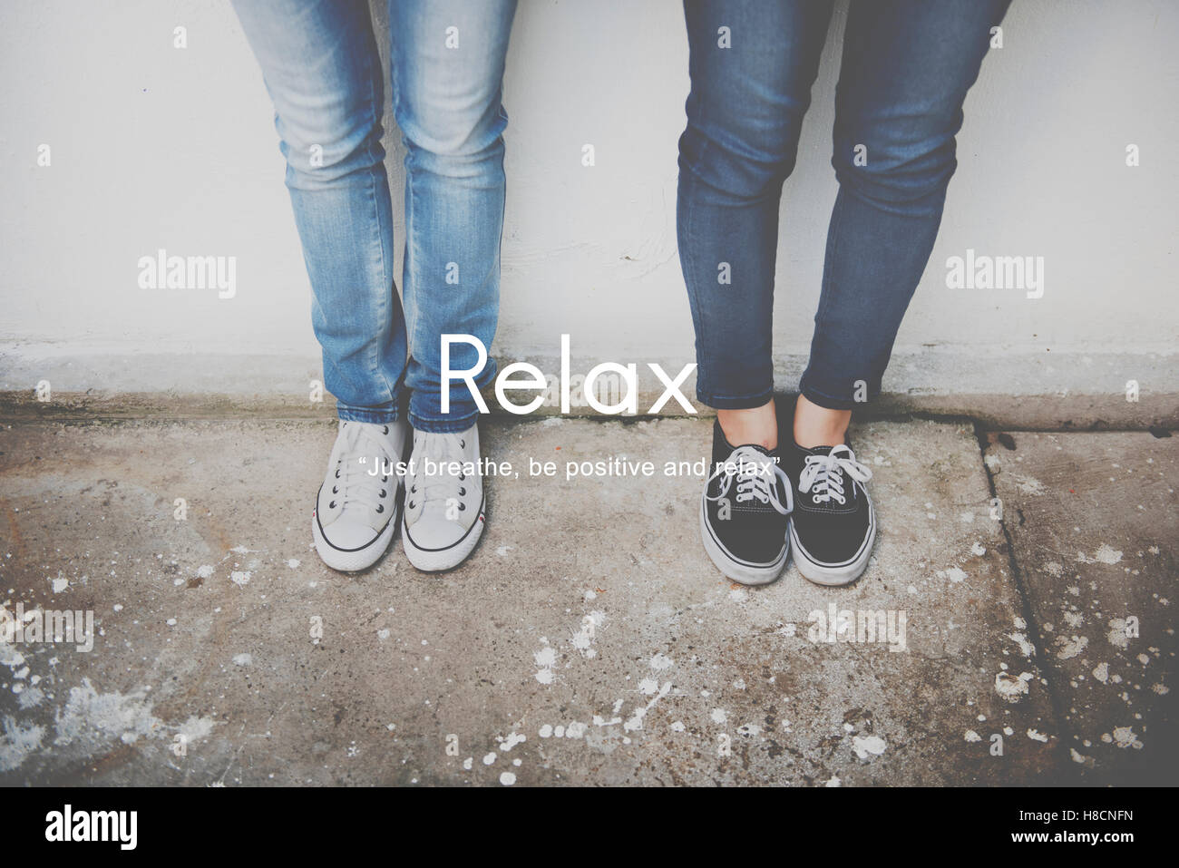 Relax Relaxation Peace Serenity Concept Stock Photo - Alamy