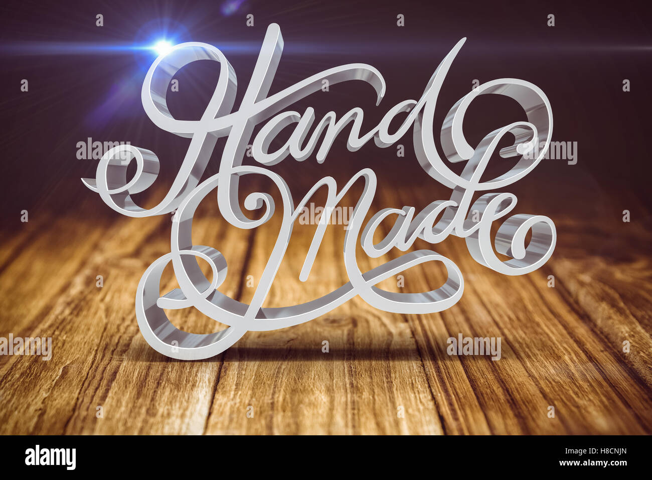 Composite image of hand made text over white screen Stock Photo - Alamy
