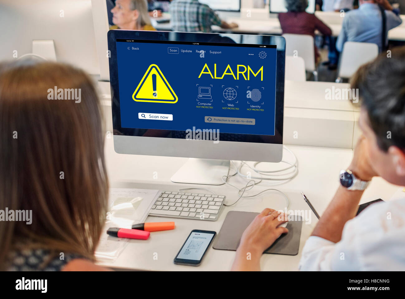 Alarm attention hi-res stock photography and images - Alamy