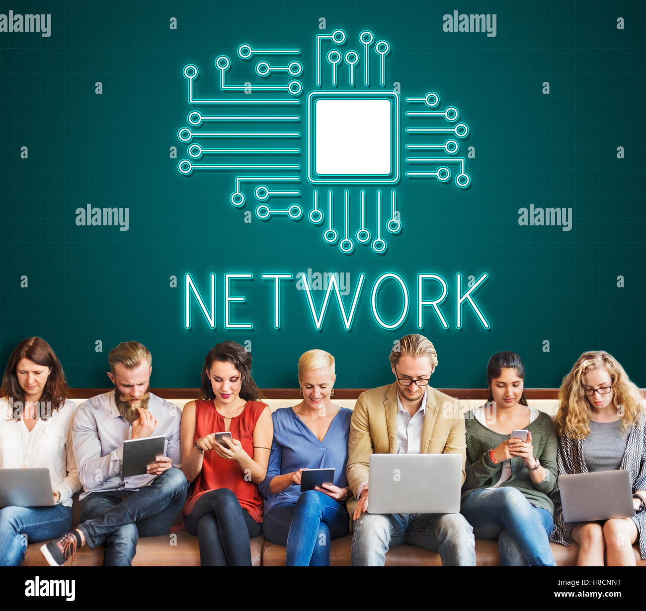 Technology Circuit Processor Innovation Network Concept Stock Photo - Alamy