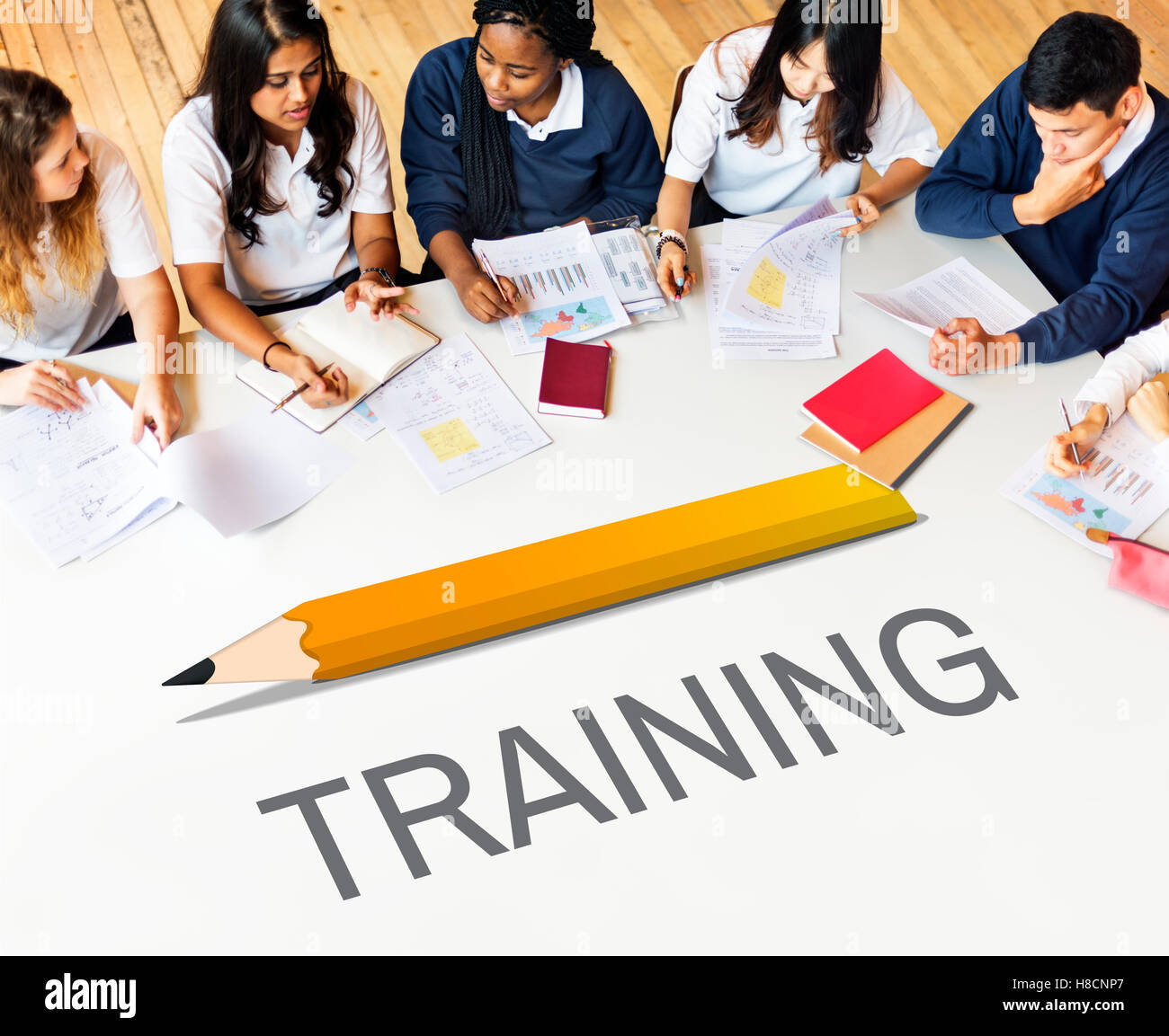 Study Education Training Knowledge Concept Stock Photo - Alamy