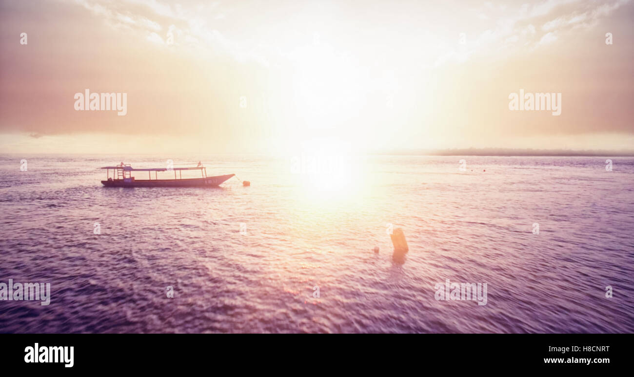 Bay and the boat hi-res stock photography and images - Alamy