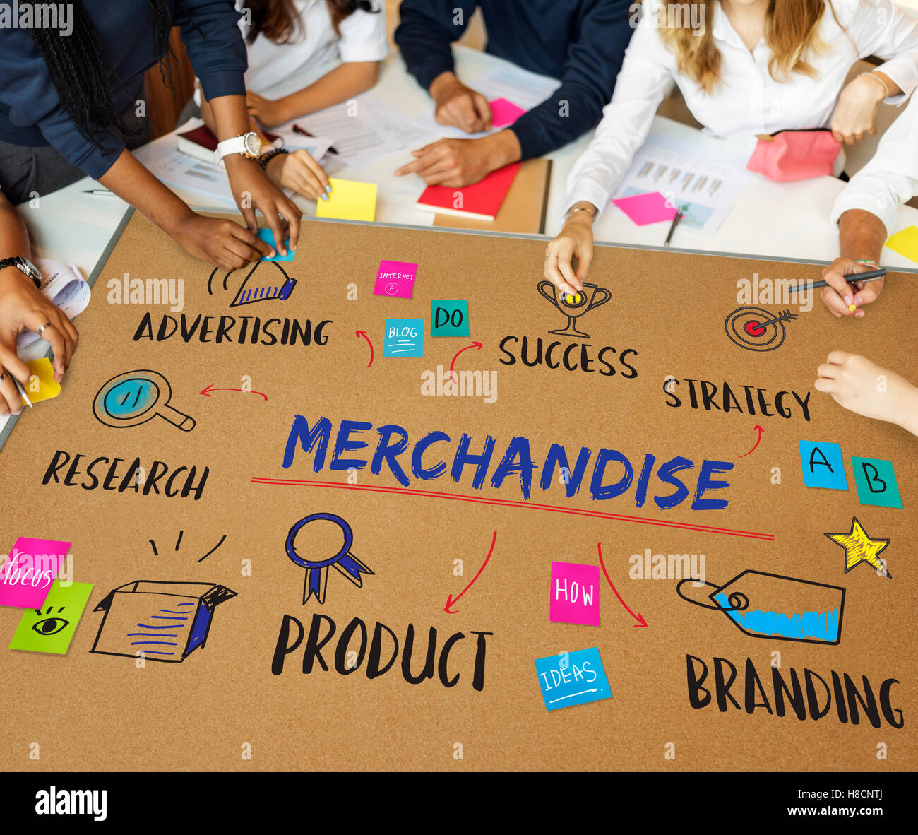 Merchandise Business Goal Investment Plan Concept Stock Photo - Alamy
