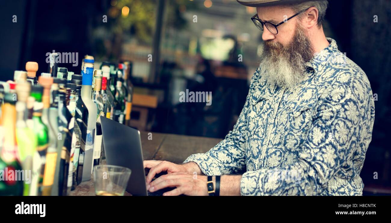 Hobby Writer Working Typing Article Concept Stock Photo - Alamy