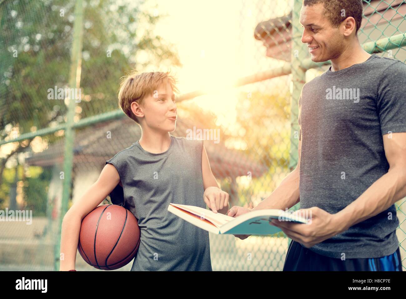 Basketball Athlete Sport Skill Playing Exercise Concept Stock Photo - Alamy