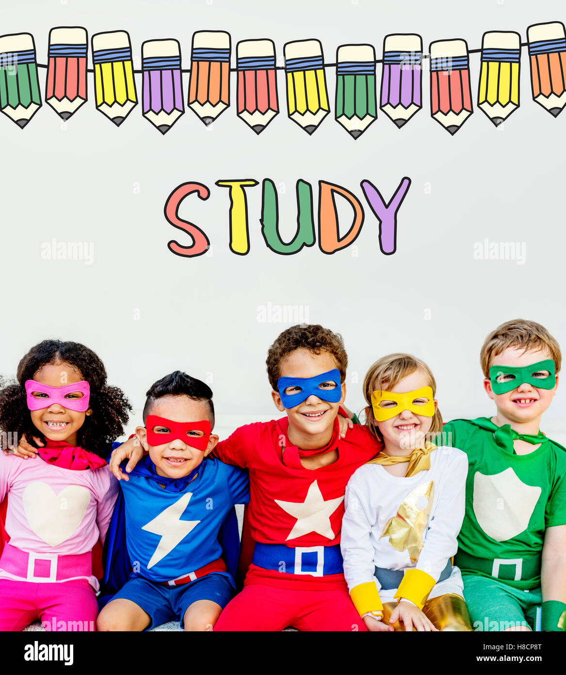 Study Education School Learning Concept Stock Photo - Alamy