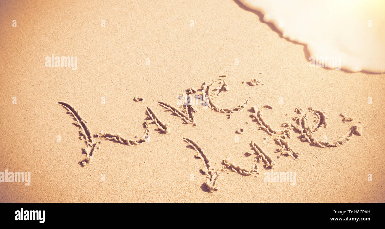 Live text written on hi-res stock photography and images - Alamy