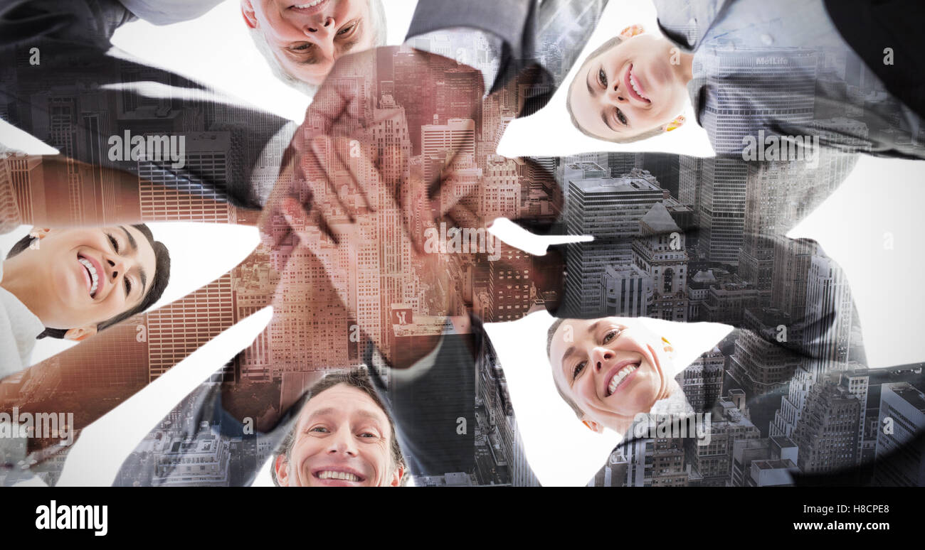Portrait male staff standing hands hi-res stock photography and images ...
