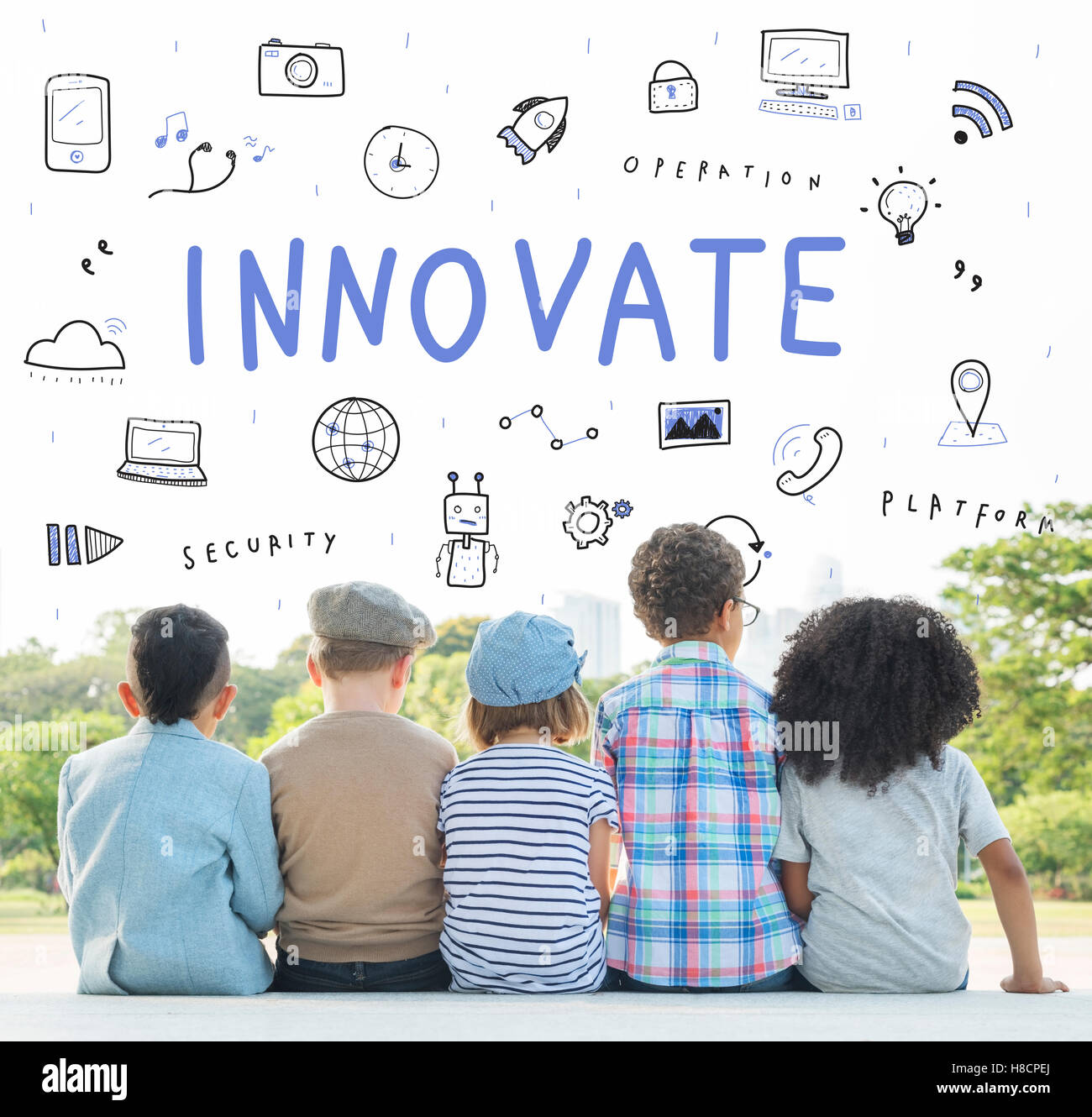 Communication Connection Internet Multimedia Technology Concept Stock ...