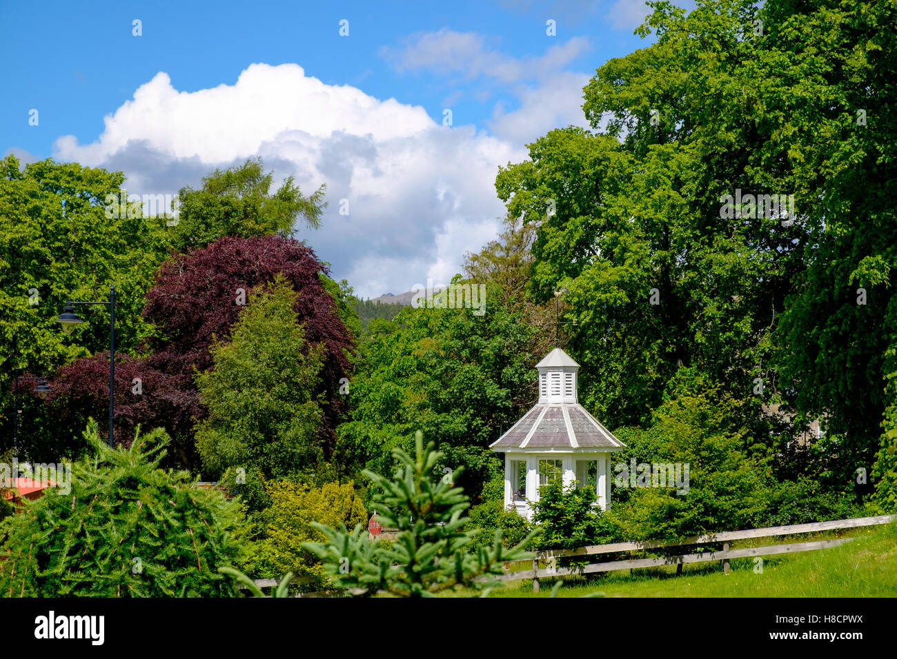 The old weather station, Braemar Stock Photo - Alamy