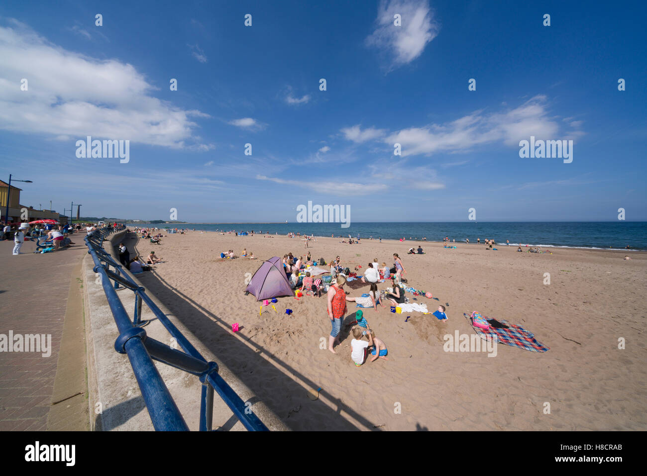 Spittal beach, northumberland hi-res stock photography and images - Alamy