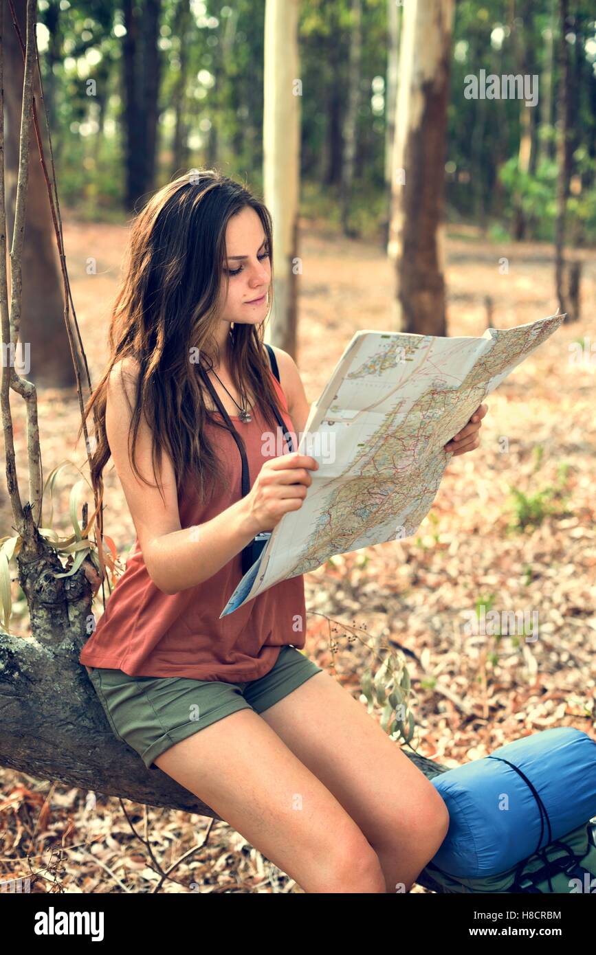 Person Traveler Travel Destination Concept Stock Photo - Alamy