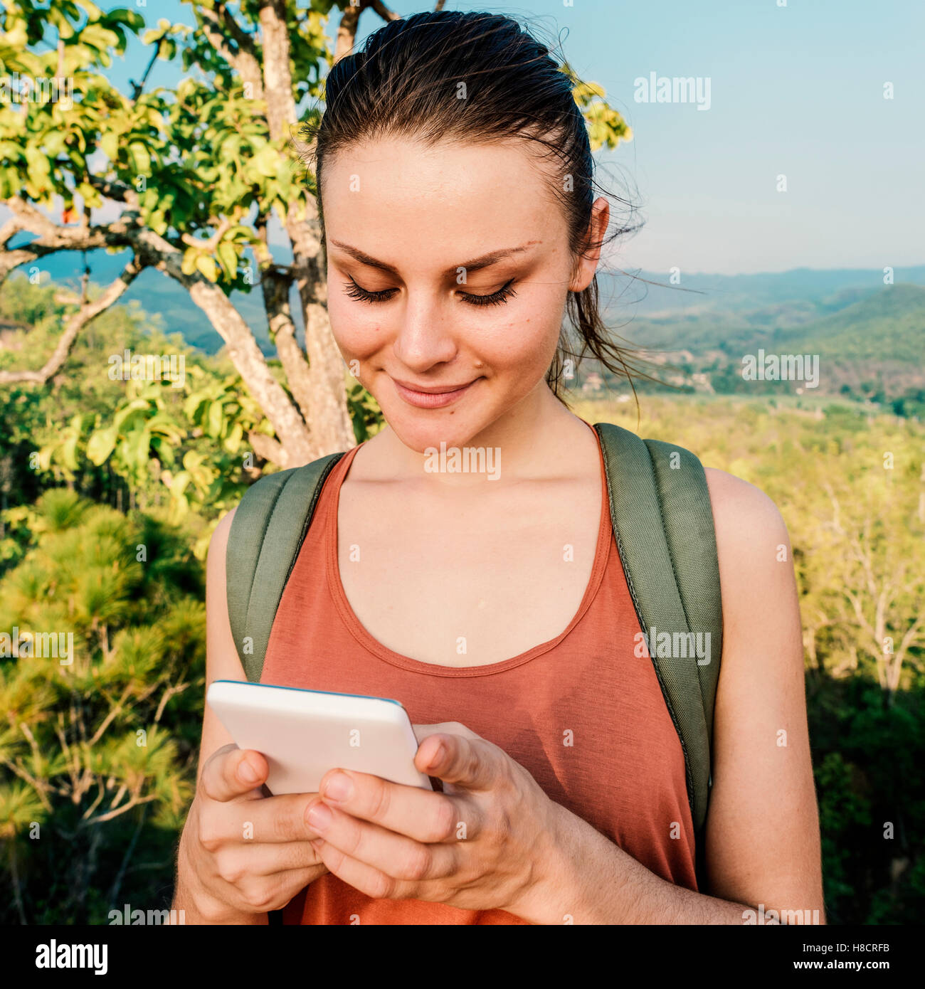 Person Traveler Travel Destination Concept Stock Photo - Alamy