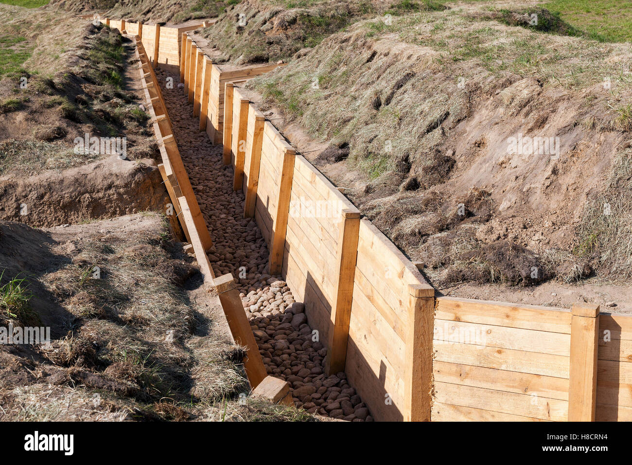 trenches for combat Stock Photo - Alamy