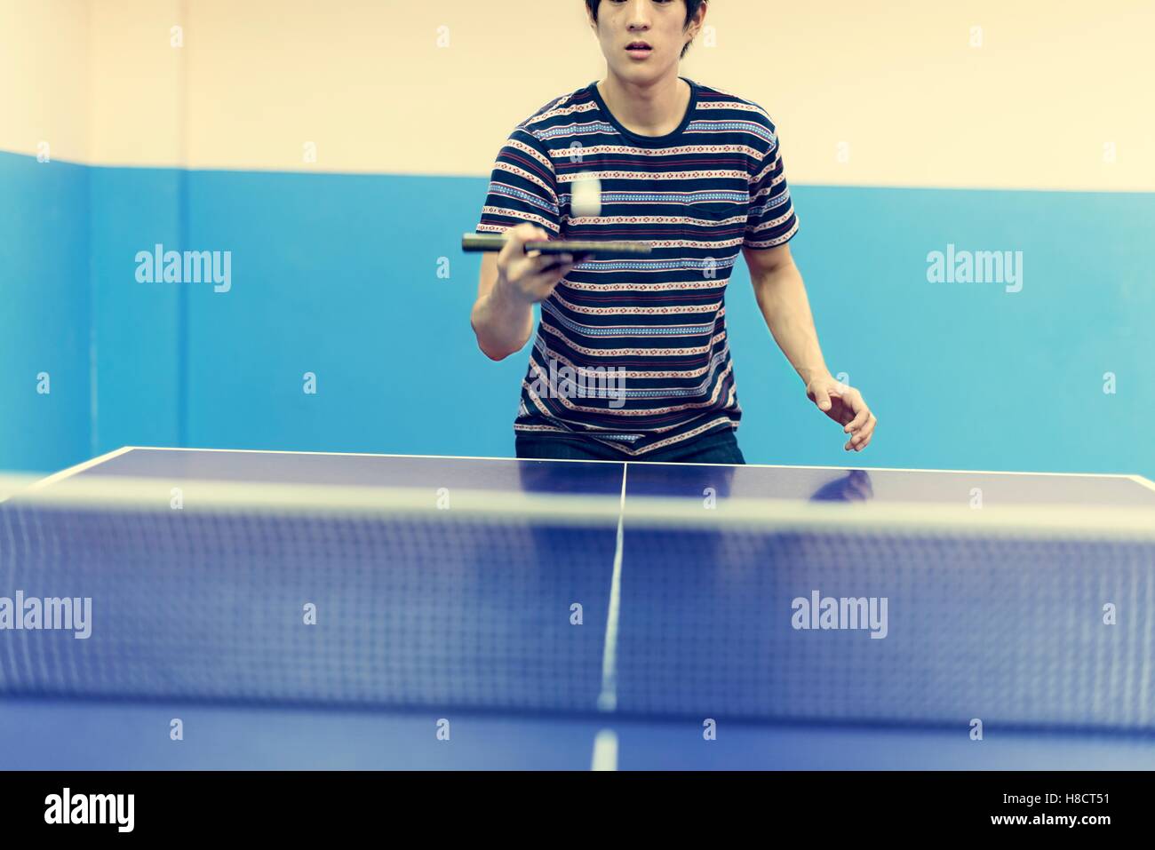 Table Tennis Ping-Pong Sport Activity Concept Stock Photo - Alamy