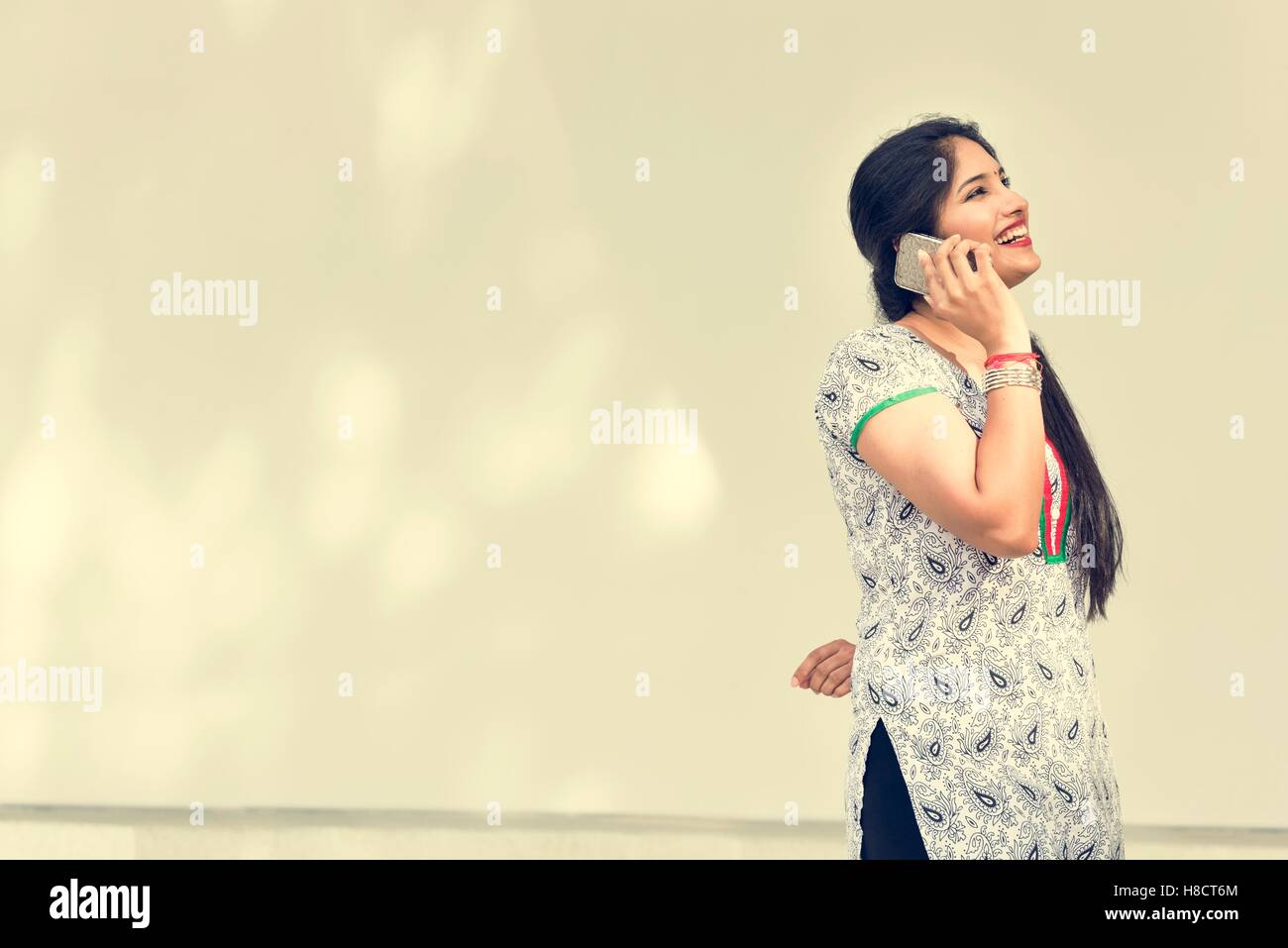 Telecommunication Indian Ethnicity Networking Concept Stock Photo - Alamy