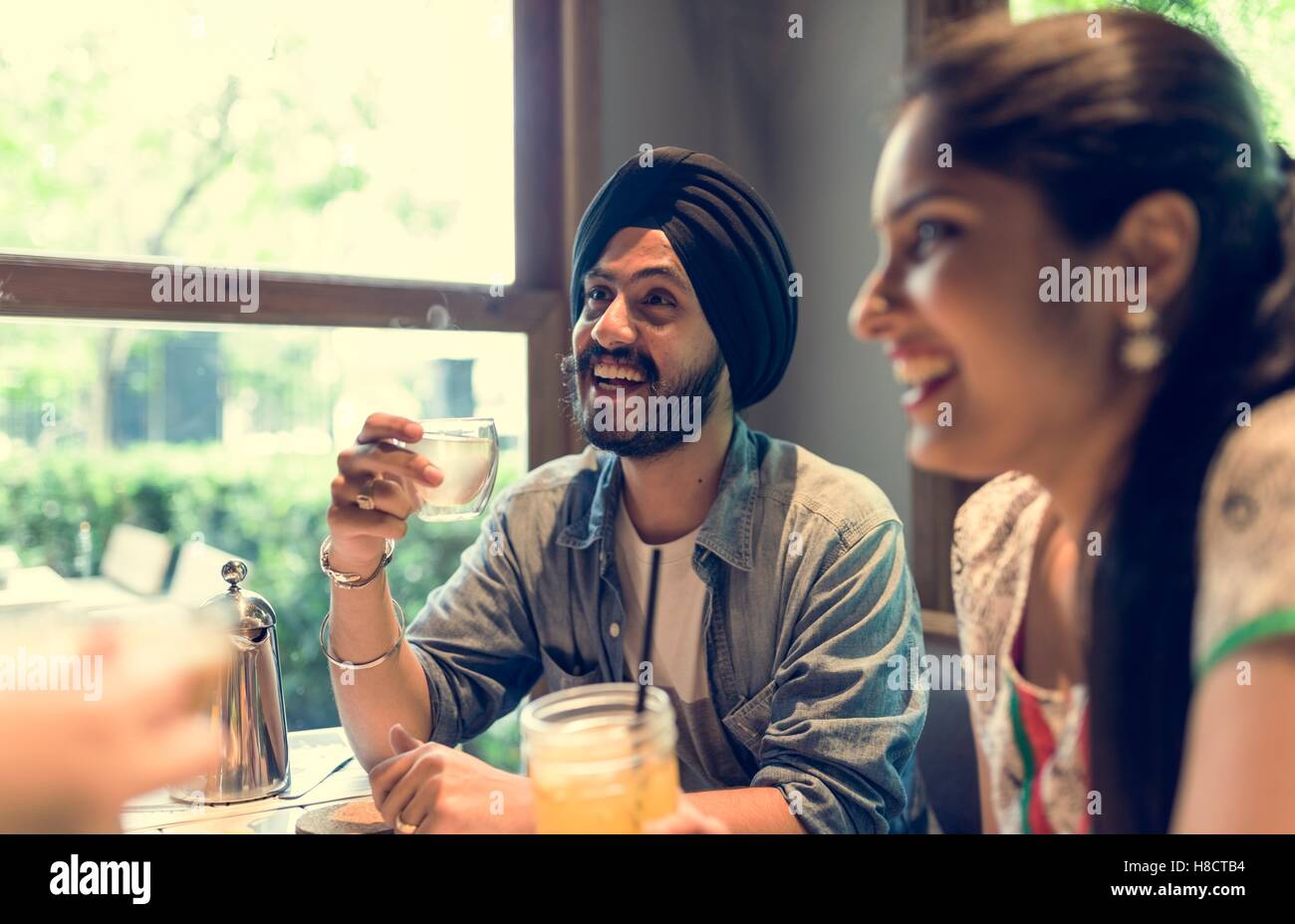 Indian community eating restaurant hi-res stock photography and images ...