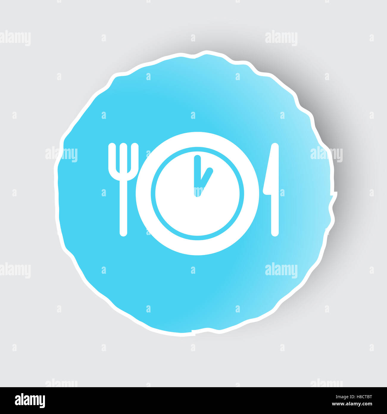 Lunch time app icon hi-res stock photography and images - Alamy