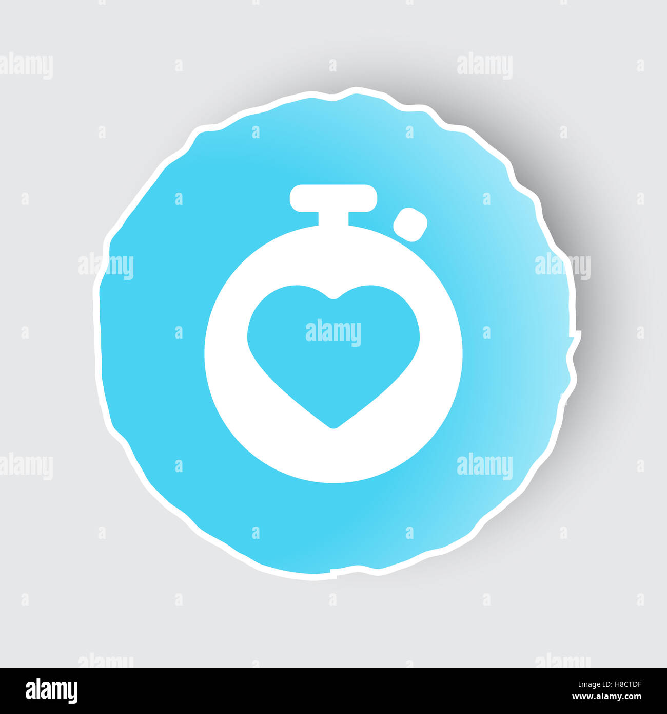 Ekg electrocardiogram blue hi-res stock photography and images - Alamy