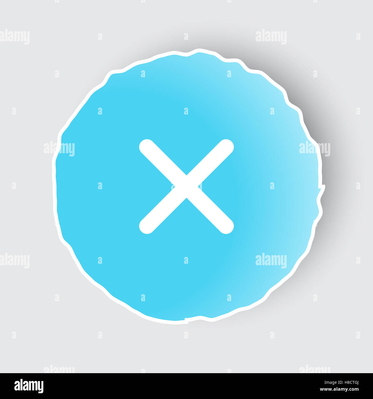 Cancel icon hi-res stock photography and images - Alamy