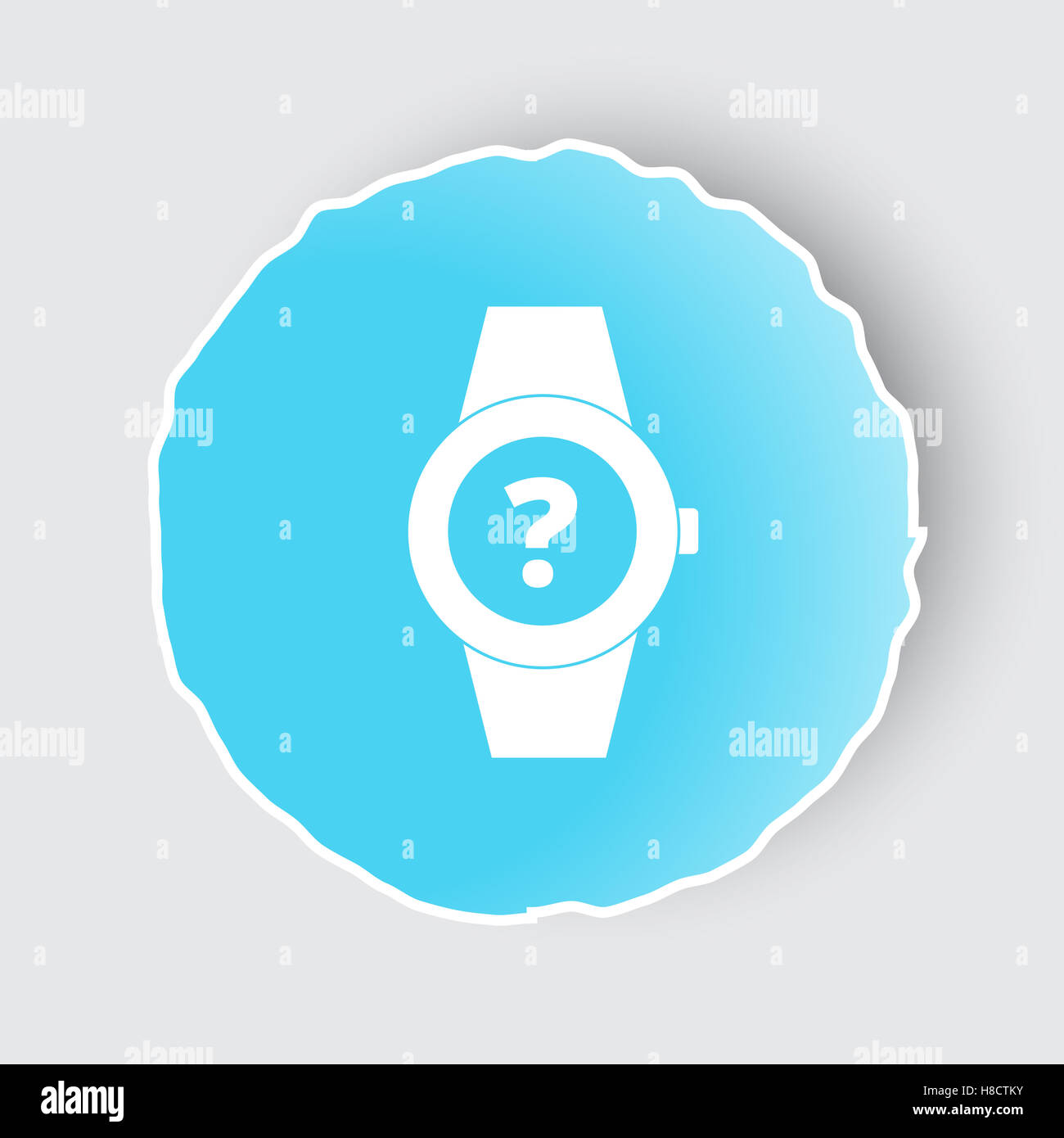 Clock face with question mark hi-res stock photography and images - Alamy
