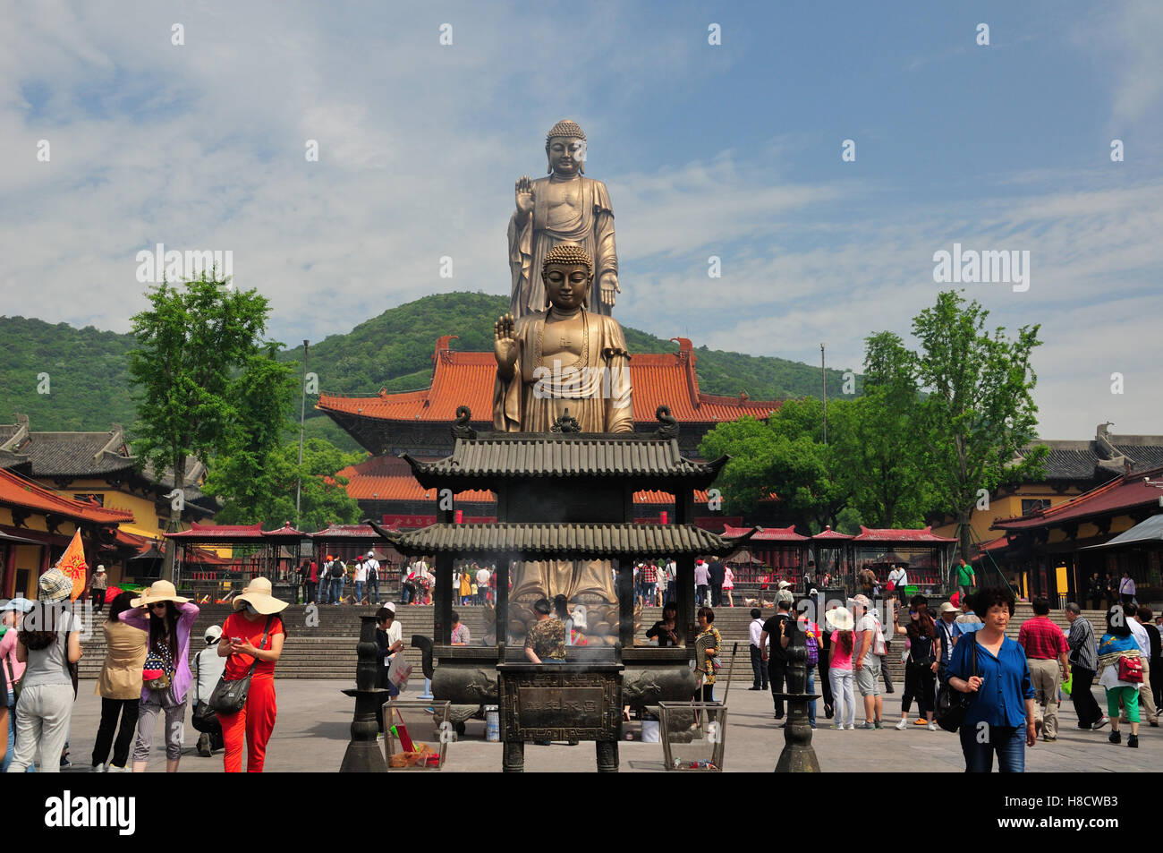 Lingshan buddha scenic area hi-res stock photography and images - Alamy