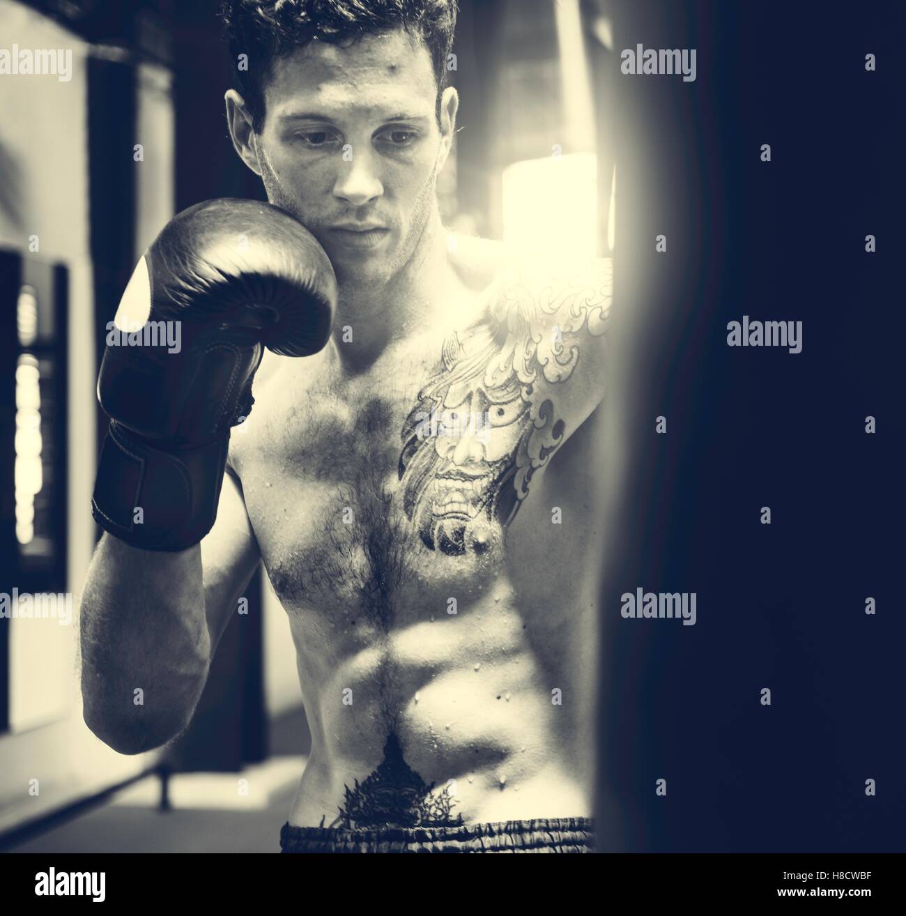 Punching box hi-res stock photography and images - Alamy
